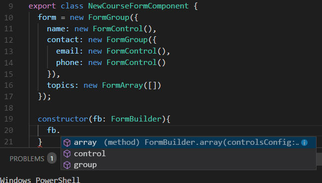 Angular Reactive Forms - Part Eight